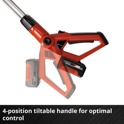 Einhell High Reach Hedge Trimmer 18V With Harness Adjustable Height ...