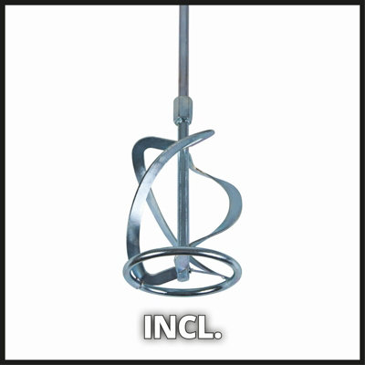 Einhell Paint Mortar Mixer 1400W With M14 Metal Stirrer TC-MX 1400-2 E