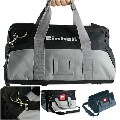 Einhell Power X-Change 16" Open Mouth Tool Bag Holdall + Shoulder Strap ...