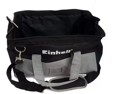 Einhell Power X-Change 16" Open Mouth Tool Bag Holdall + Shoulder Strap ...