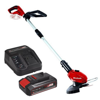 Einhell Power X Change 18v Cordless Grass Trimmer Strimmer 18 Li + 2 ...