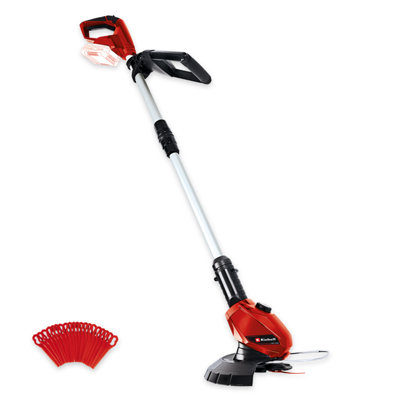 Einhell Power X Change 18v Cordless Grass Trimmer Strimmer 18 Li + 2 ...