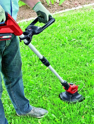 Einhell Power X Change 18v Cordless Grass Trimmer Strimmer 18 Li + 2 ...