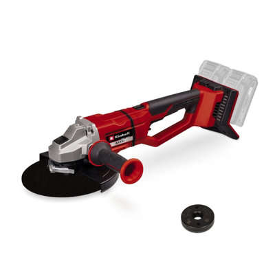 Einhell Power X-Change Cordless Angle Grinder 230mm - Powerful 36V With Softstart - Body Only ...