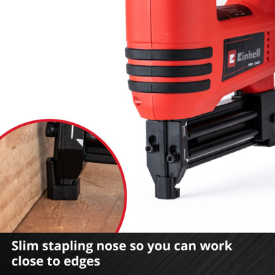 Einhell Power X-Change Cordless Nail Gun And Stapler 2-in-1 Brad Nailer ...