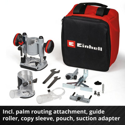 Einhell Power X-Change Cordless Router BRUSHLESS With Accessory Kit TP ...