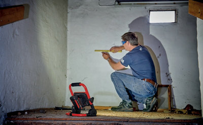 Einhell Power X-Change Cordless Work Light 1800 Lumens LED Portable ...