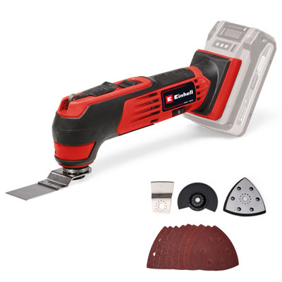Einhell PXC Cordless Multi Tool 18V With Accessories TE-MG 18/1 Li ...