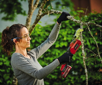 Einhell PXC Cordless Pruning Saw 10cm 18V Branch Cutter Power X-Change ...