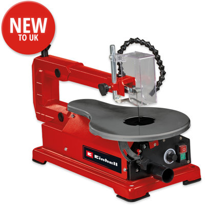 Einhell Scroll Saw 120W TC-SS 406 E With 2x Blades, Table Incline And ...