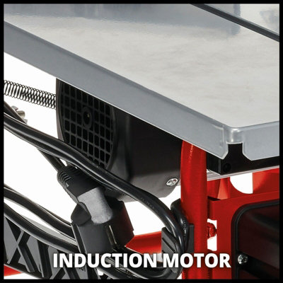 Einhell Table Saw 200mm Blade Included Compact Design And 45 Degree Angle Adjustment With Chip