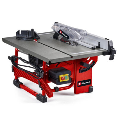 Einhell Table Saw 200mm TC-TS 8 I 800W Sturdy Rip Fence Tiltable Corded ...