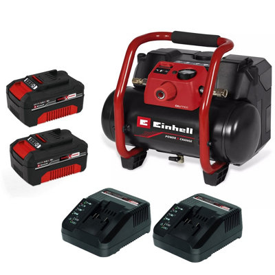 Einhell TE-AC 36/150 Li OF-Solo PXC Cordless Air Compressor 2x 18v 36V ...