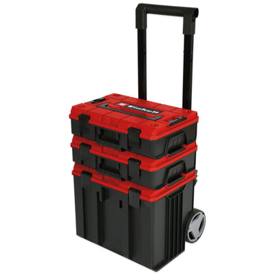 Einhell Tool Box Tower With Wheels Up To 120kg Load Wheeled Storage ...