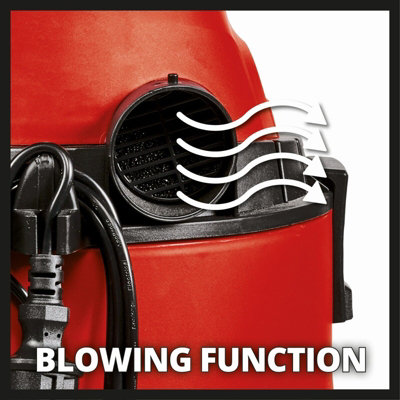 Einhell Wet And Dry Vacuum Cleaner 25L Capacity 1400W With Blowing TE ...