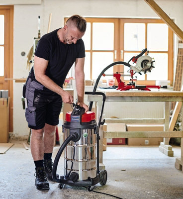Einhell Wet And Dry Vacuum Cleaner 40L 230mbar 2250W With Power Tool ...