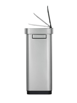 EKO Deluxe Mirage T Sensor Bin 50L Stainless Steel