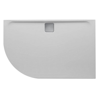 Elara Left Hand Quadrant Slimline Shower Tray - 1200x900mm