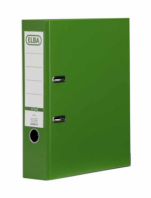 Elba 100202219 A4 Board Lever Arch File - Green