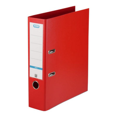 Elba A4 Lever Arch File, 570 Sheet Capacity, 80mm spine, Strongline ...