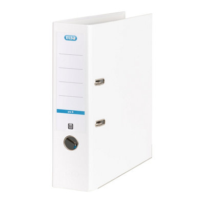 Elba A4 Lever Arch File, 570 Sheet Capacity, 80mm spine, Strongline ...
