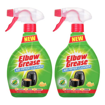 Elbow Grease Air Fryer Cleaner Lemon Fresh Fragrance 500ml x 2