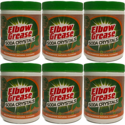 Elbow Grease Soda Crystals 500GM x 6 | DIY at B&Q