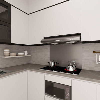 Eldhaus Dark Grey Kitchen Splashback