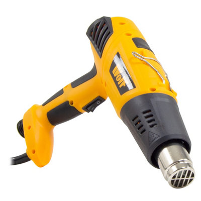 Electric 3-in-1 Weed Burner Heat Gun & BBQ Lighter Wolf 2000w Garden Tool