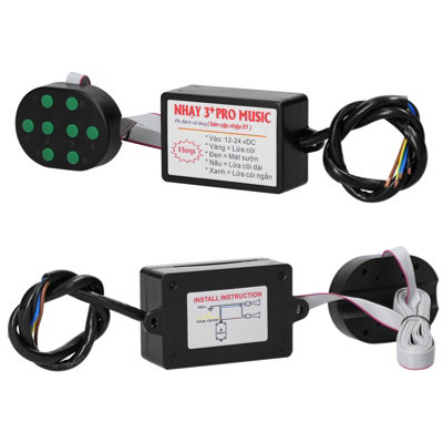 Electric Car Horn Controller with 8 Sound Effects for 12-24V Trucks ...