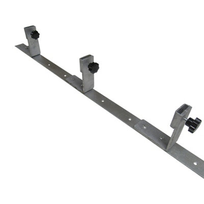 Electric Fence Corner Mounting Post 1.2M & 3x Black Geared Reels