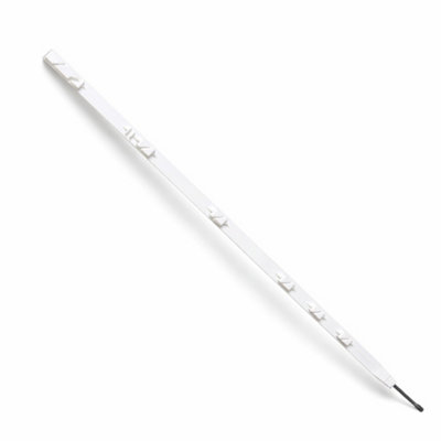 Electric Fence Poly Posts 1M X40 (White Fencing Stake Plastic 1000MM)