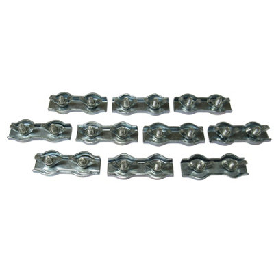 Electric Fence Wingnut Rope Connectors 3MM X10 (Poly Fencing Clips ...