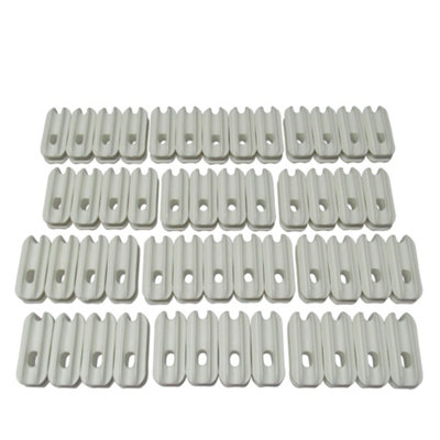 Electric Fencing Corner Insulator Tensioners X50 (Start End Poly Fence ...
