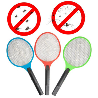 Electric Fly Killer Swatter Racket USB Rechargeable - Insect Killer ...