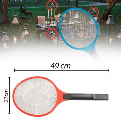 Electric Fly Killer Swatter Racket USB Rechargeable - Insect Killer ...