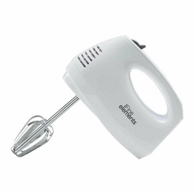Electric Hand Mixer Whisk 5 Speed 2 Stainless Steel Whisks Ideal For ...