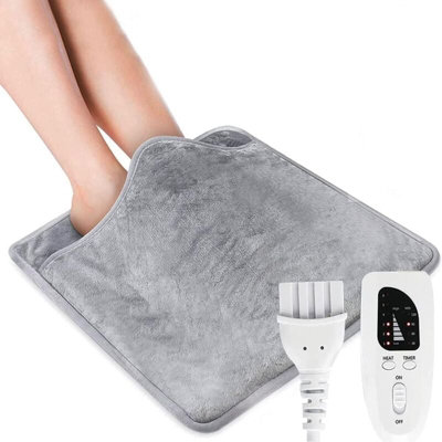Electric Heated Foot Warmer with Multiple Heating Modes Timer and Auto ...