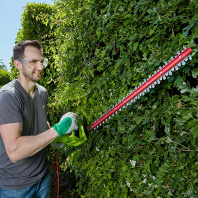 Electric Hedge Trimmer with 61cm Blade Blade Cover 10m Cable 600W Hedge Trimmer