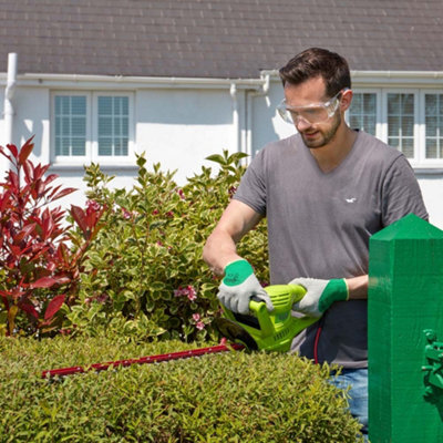 Electric Hedge Trimmer with 61cm Blade, Blade Cover & 10m Cable (600W ...