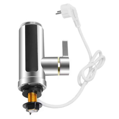 Electric Hot Cold Mixer Tap 3000W Instant Heating Faucet 360 Degree ...