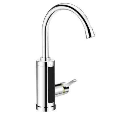 Electric Hot Water Tap Instant Heating Faucet 360 Degree Rotating Hot ...