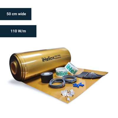 Electric Infrared Heating Film Underfloor Ceiling 500mm - 5m