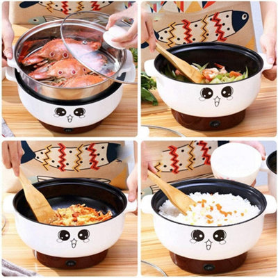 ELECTRIC MULTICOOKER MULTIFUNCTIONAL RICE COOKER FRYING PAN NON-STICK ...