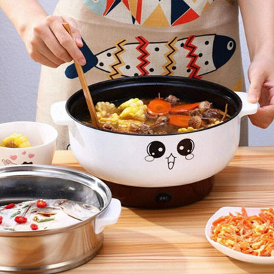 ELECTRIC MULTICOOKER MULTIFUNCTIONAL RICE COOKER FRYING PAN NON-STICK ...