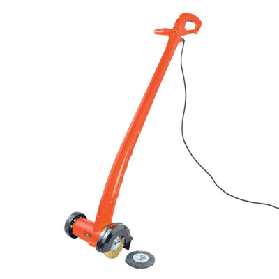 Electric Patio Sweeper, Easy Clear Moss/Weeds/Dirt from Paving Cracks ...