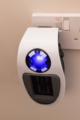 Electric Plug In Wall Heater with Remote Control