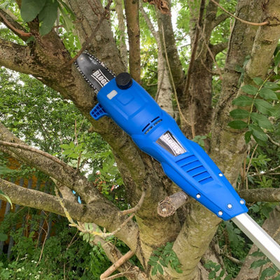 Electric Pole Chainsaw and Tree Pruner, 8", 20cm, 710W, 230V from Bloggs