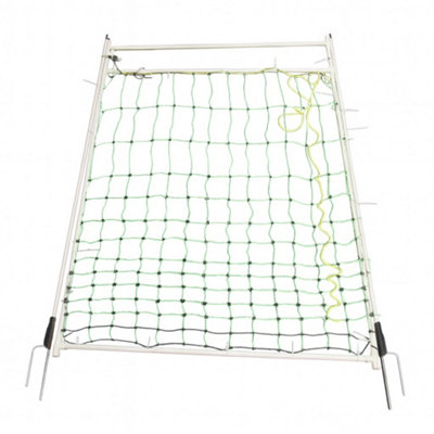 Electric Poultry Net Hot Gate (Rigid Electrified Chicken Fencing)