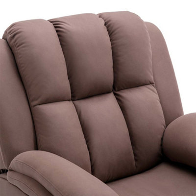 Electric Powered Recliner Chair With USB Charger And Pocket Storage In ...
